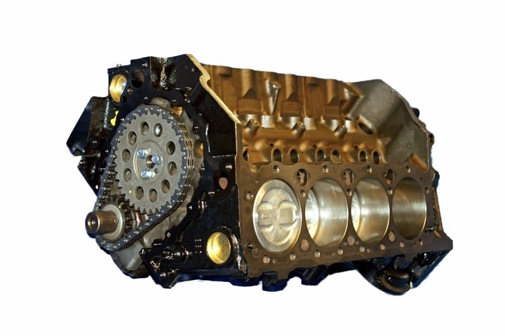 MARINE GM Chevrolet 5.7 350 Short Block 1996-2006 4-Bolt Vortec - NO ...